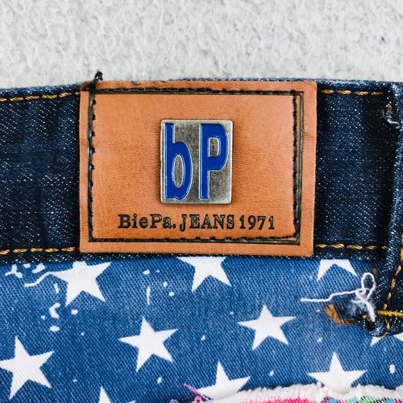 BiePa | Jeans | Biepa Jeans 971 Chaos Patchwork Japanese Buttonfly ...